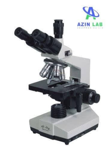 میکروسکوپ بیولوژی سه چشمی 1000x یکسال گارانتی و 10 سال خدمات