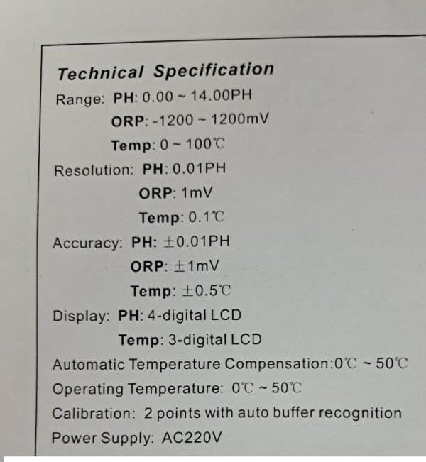 دستگاه PH متر رومیزی با الکترود ORP PHS-25CZ - آذین تجهیز